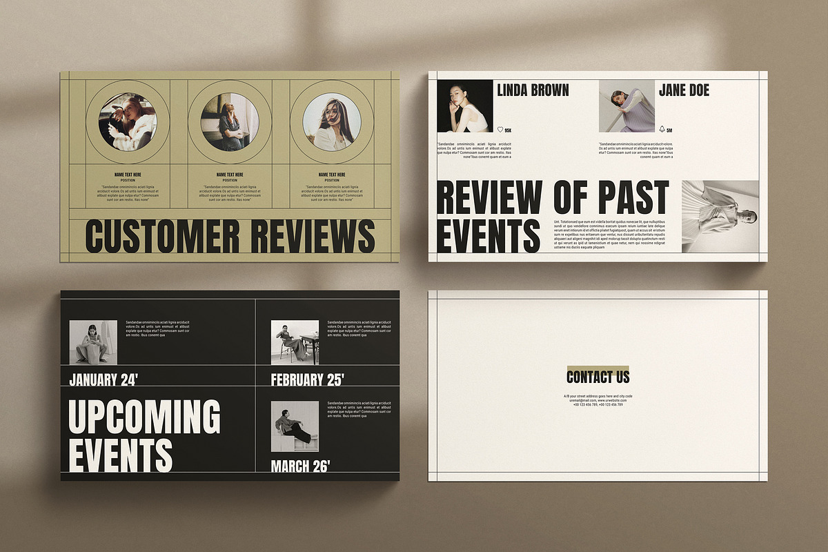 Newsletter Presentation Template, a Presentation Template by ...