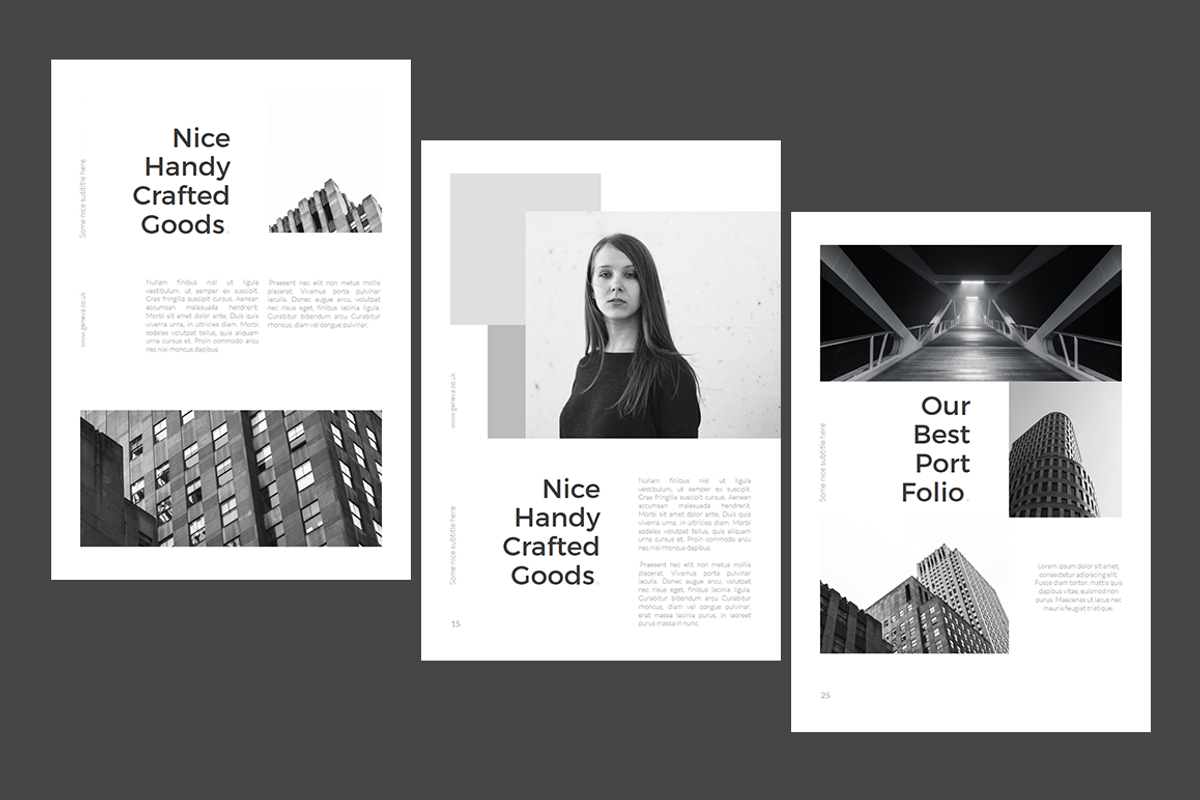 A4 Powerpoint Template for Print, a Presentation Template by Elokka Std.