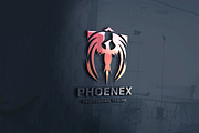 Phoenix Security Logo, a Branding & Logo Template by Design_Planet