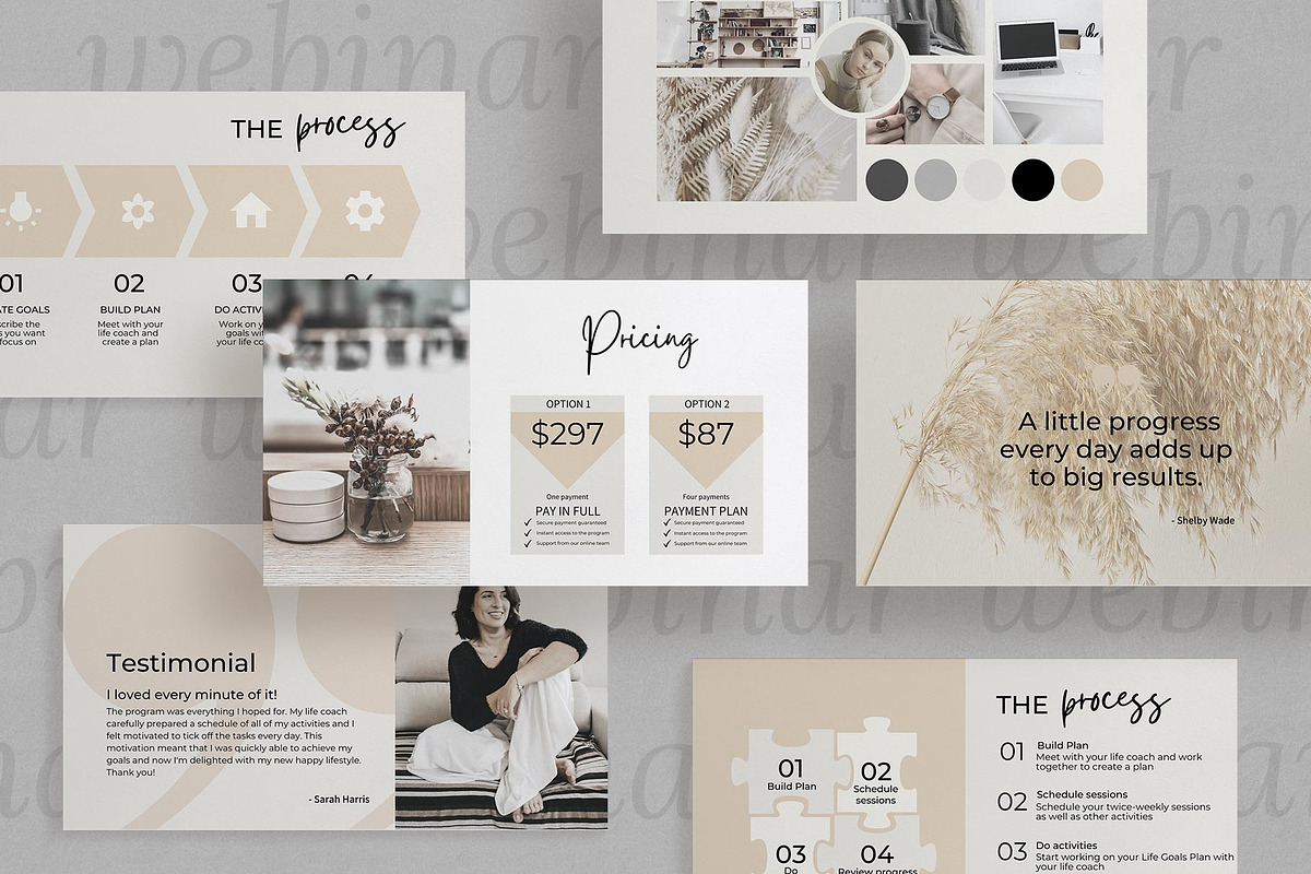 Canva Slide Deck Bundle for Coaches