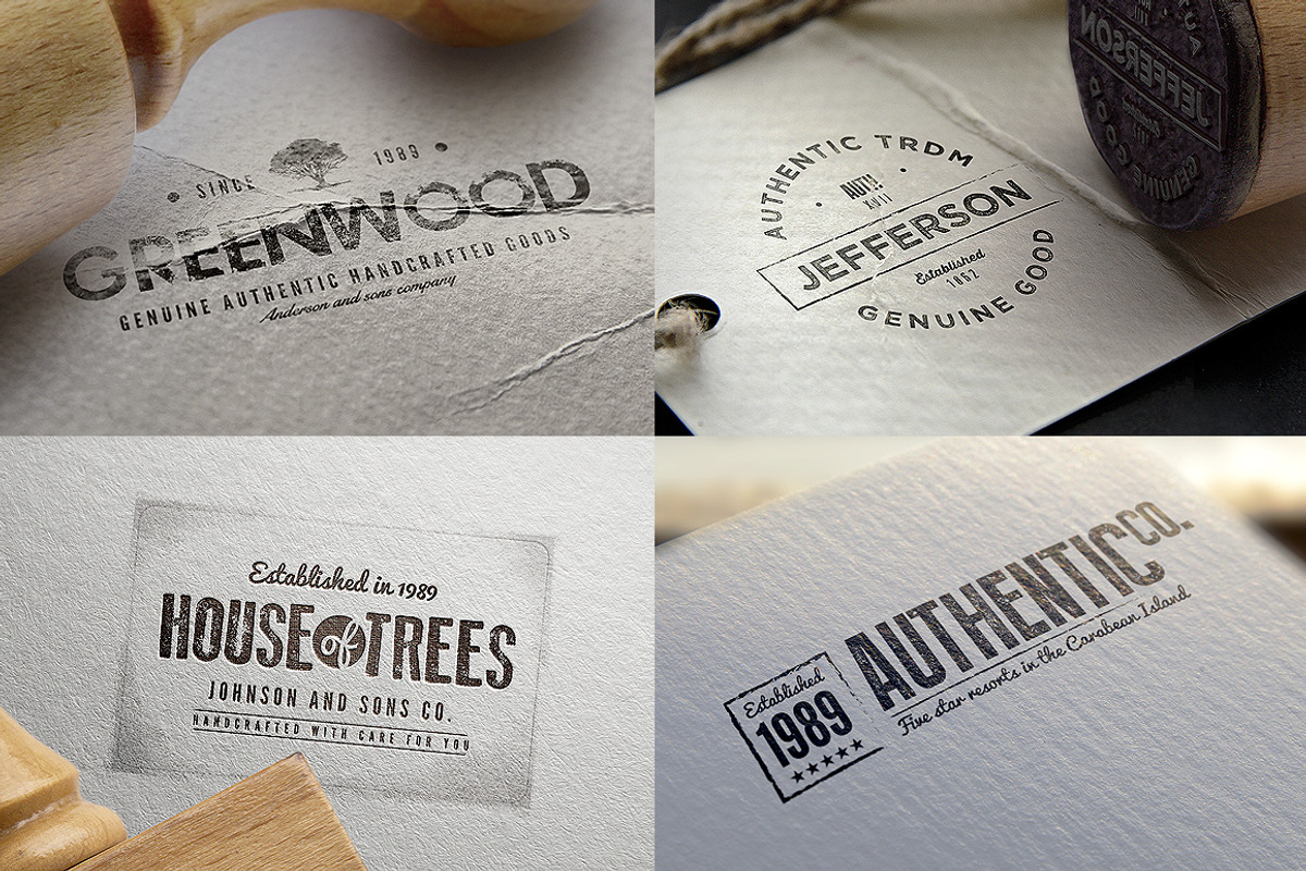 Vintage Labels & Logos Vol.7, a Branding & Logo Template by Graphicdome
