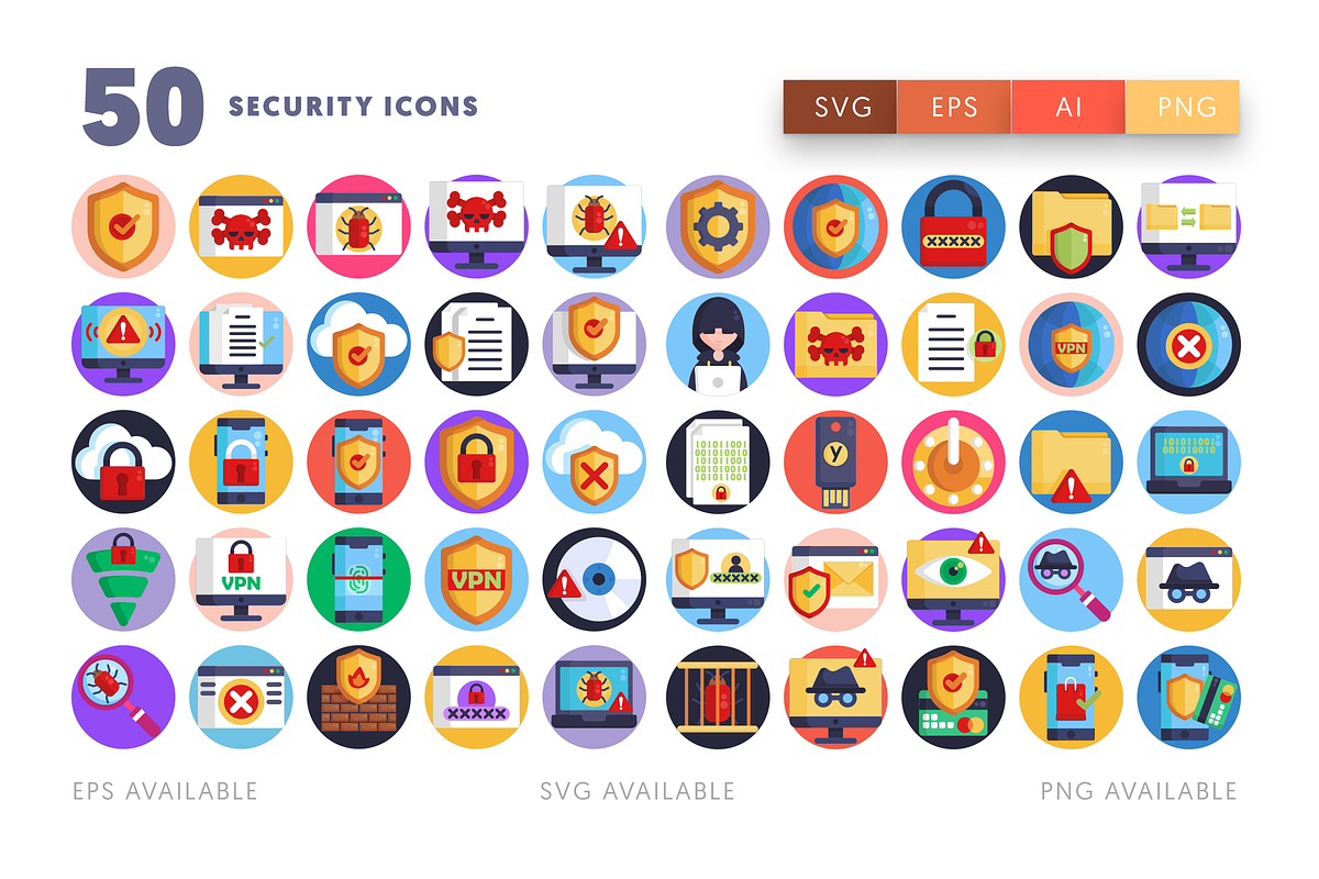 Security Icons | Download SVG, PNG, EPS Icons