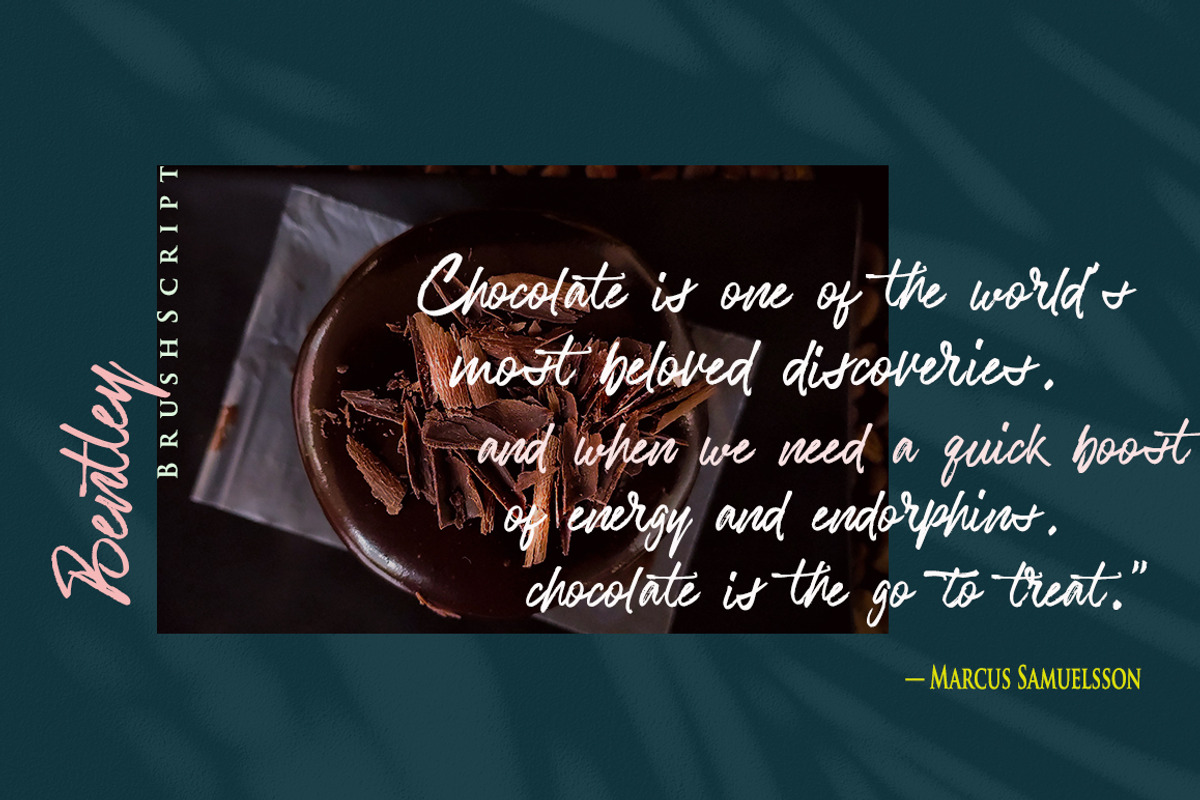 Bentley Script, a Script Font by ALIVECREATIVE