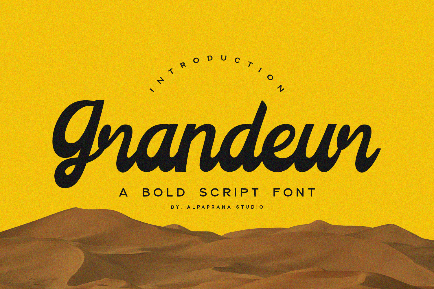 Grandeur - Bold Script | Creative Market