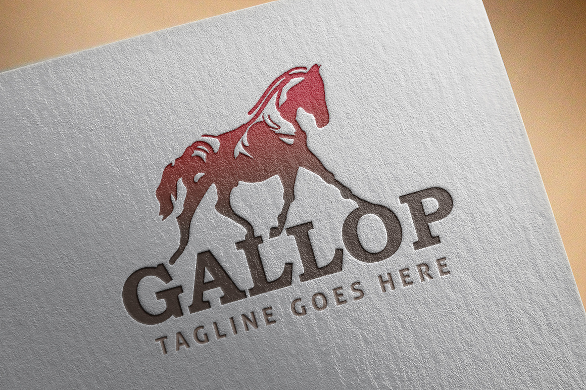 Classic Logo - 'Gallop', a Branding & Logo Template by Jake's Logo ...