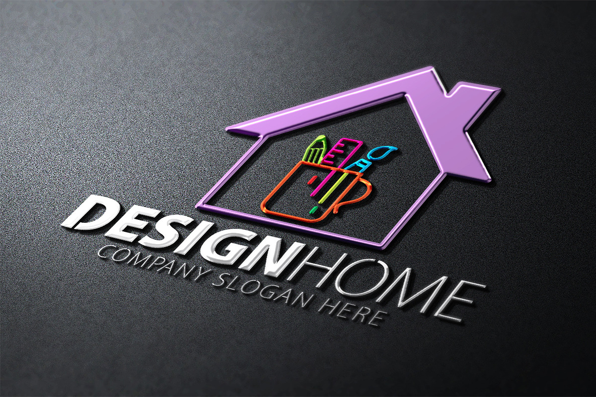 Design Home Logo, a Branding & Logo Template by essegraphic
