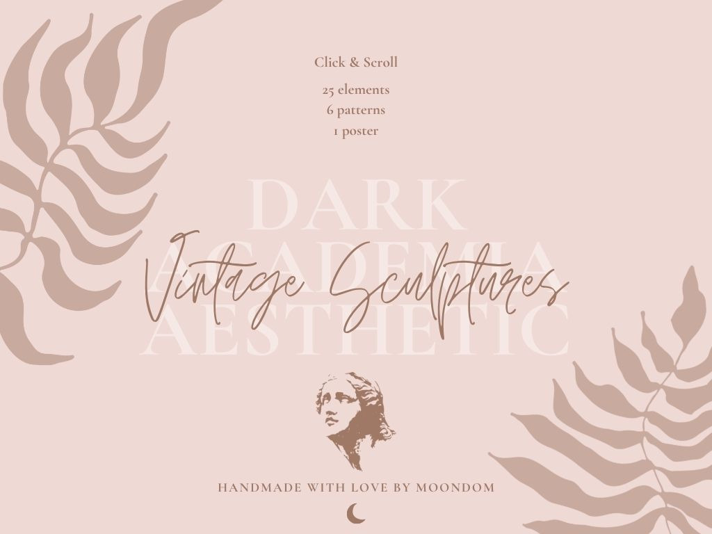 Hand-Drawn Sculptures Bundle | Creative Market