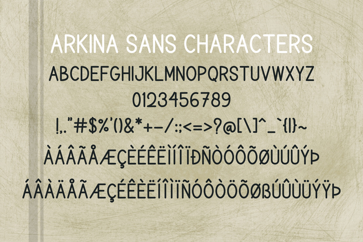 Arkina - Font Duo, a Script Font by Sibelumpagi Studio