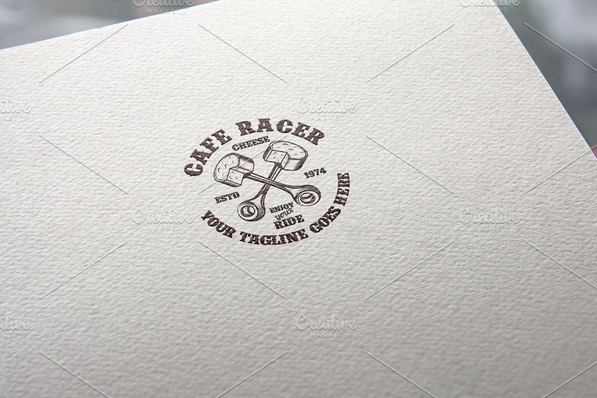 Restaurant Motorcycle Logo, a Branding & Logo Template by REDVY CREATIVE