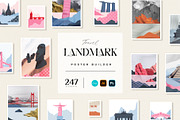 Landmarks Poster Builder