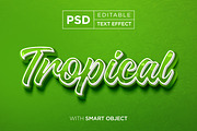 3d nature green editable text effect | Creative Market
