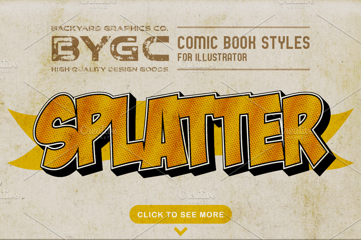 SuperComic - Vector Text Effects, an Action Add-On by BackYard Graphics Co.