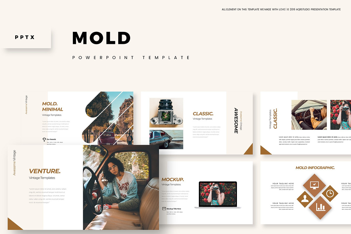 Mold - Powerpoint Template, a Presentation Template by AQR Studio