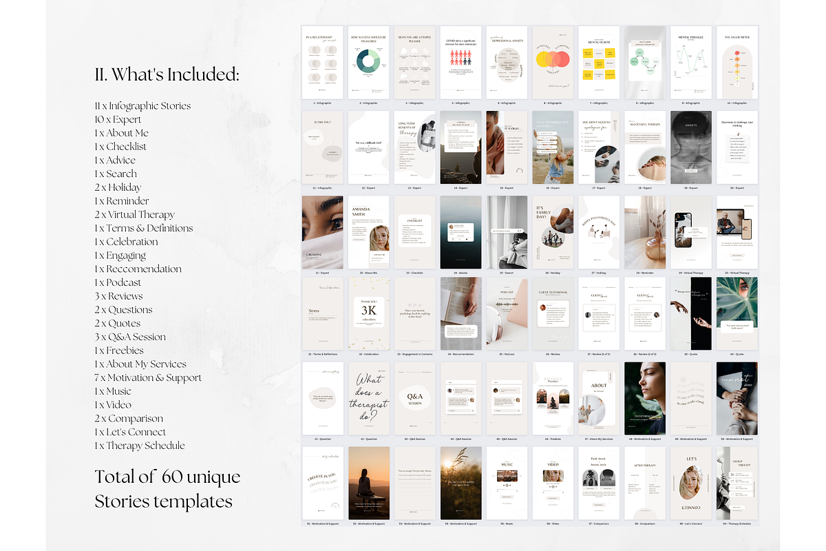 200 Psychologist Social Media BUNDLE, a Social Media Template by ...