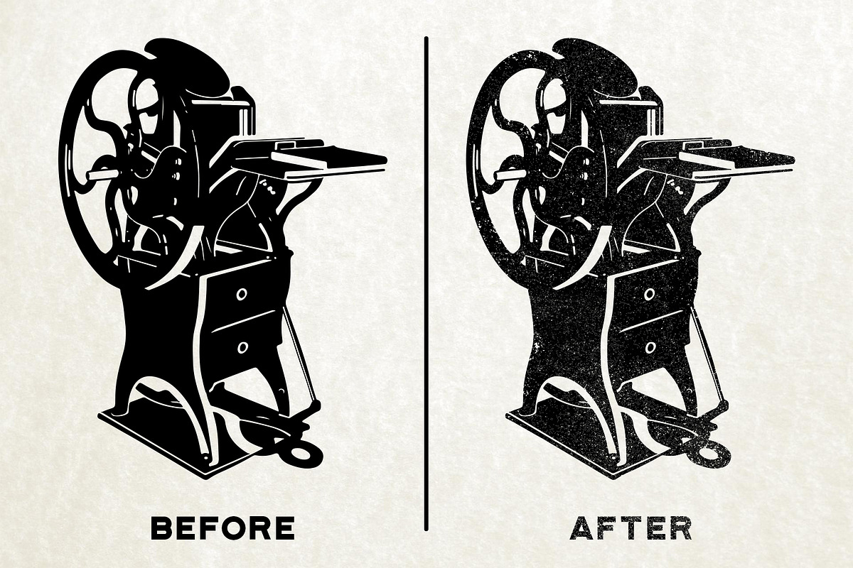 Presswork Texture Pack | Textures, a Texture Graphic by Max Lockwood