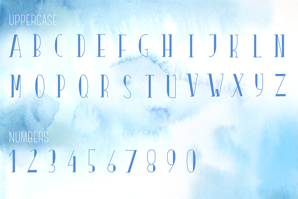 Senator - vector font, a Serif Font by Olga Stanis