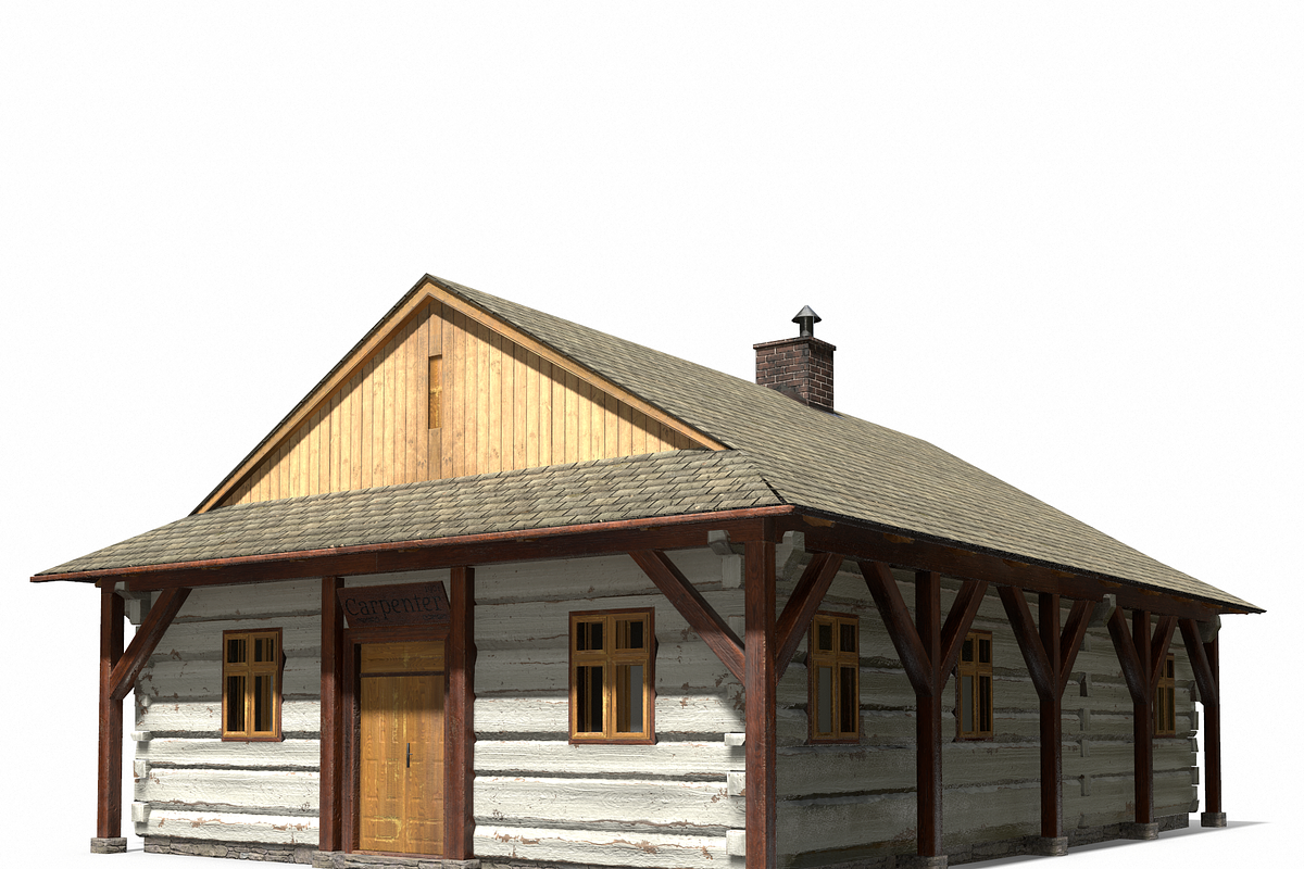 Carpenter House - Slav Architecture, a 3D by Daniel Mikulik | Creative ...