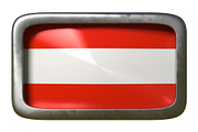 Austria flag sign, an Abstract Photo by De todo un poco