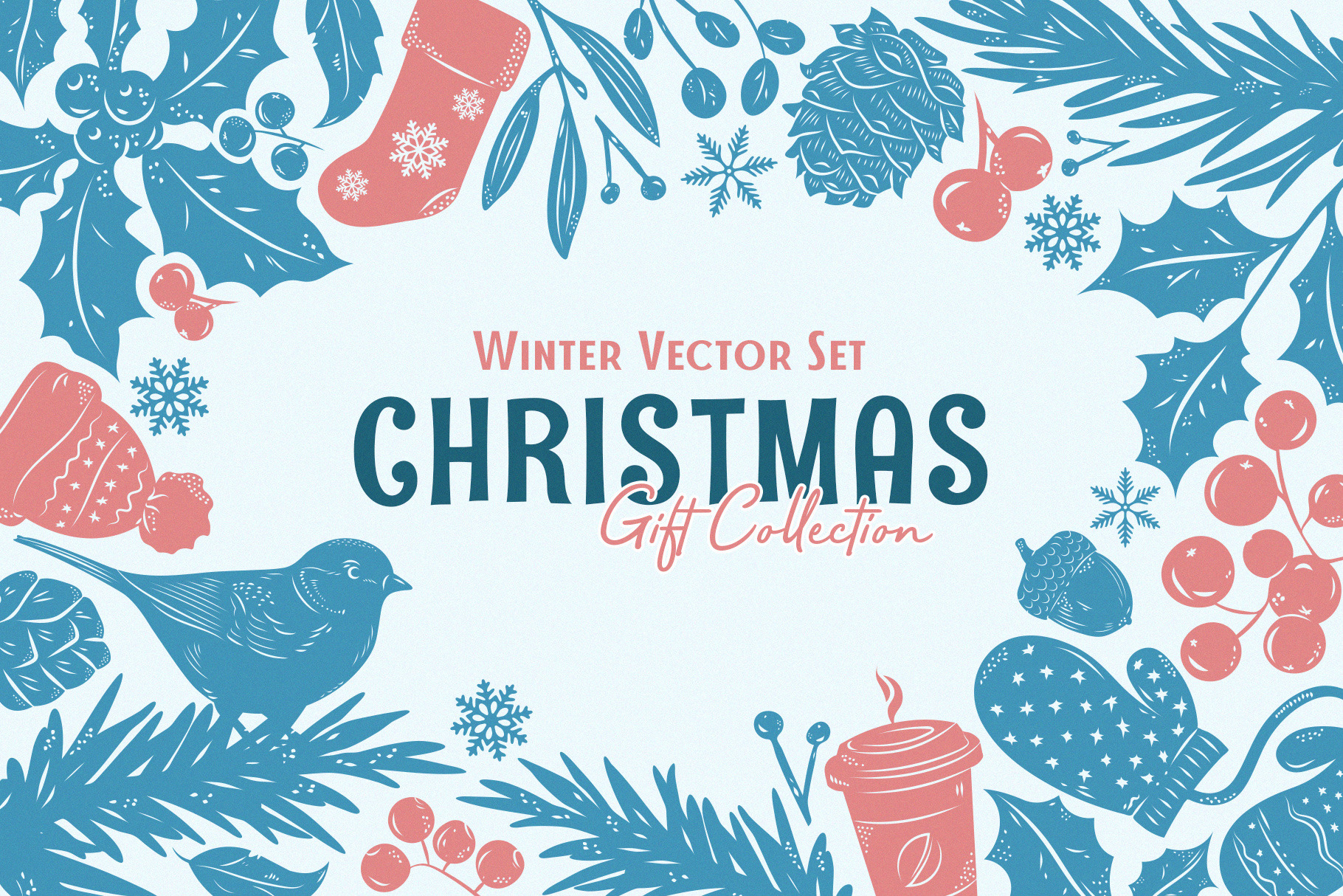 Christmas Vector Elements and Patterns