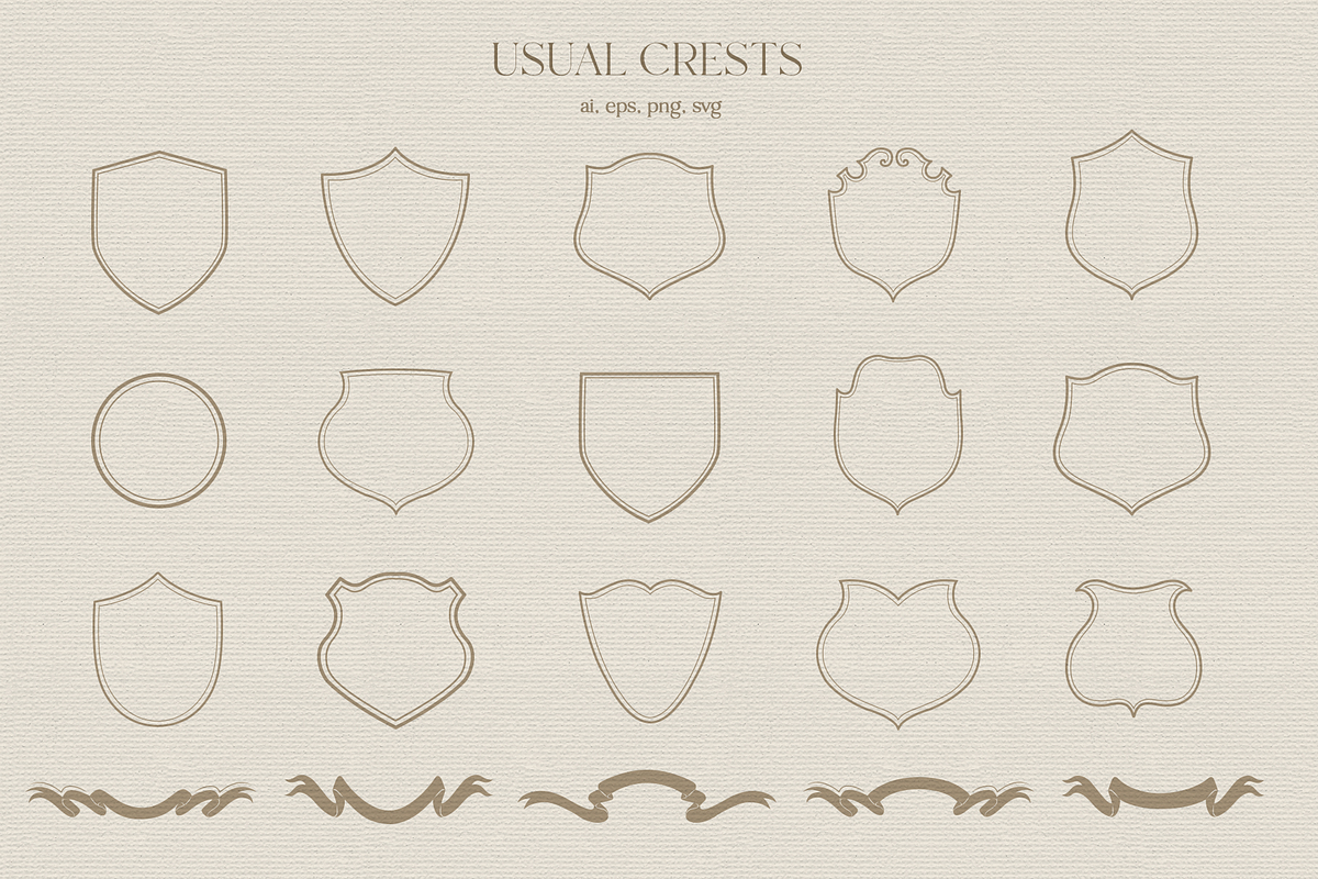 Wedding Monogram Creator. Crests., a Decorative Illustration by Designwork