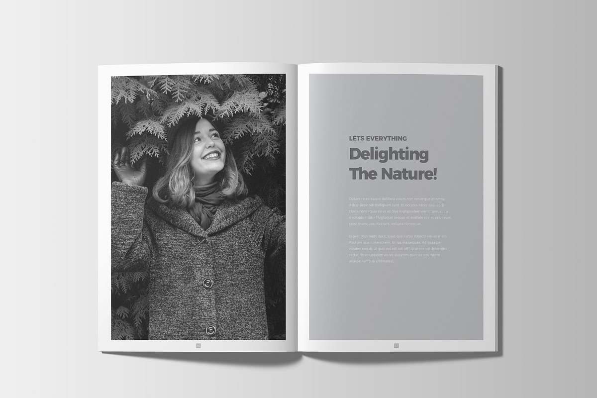 Fashion Lifestyle Magazine/LookBook, a Magazine Template by Layout Design