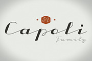 CA Capoli Family, a Script Font by Cape Arcona Type Foundry