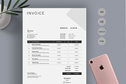 Invoice, a Stationery Template by SlideCo