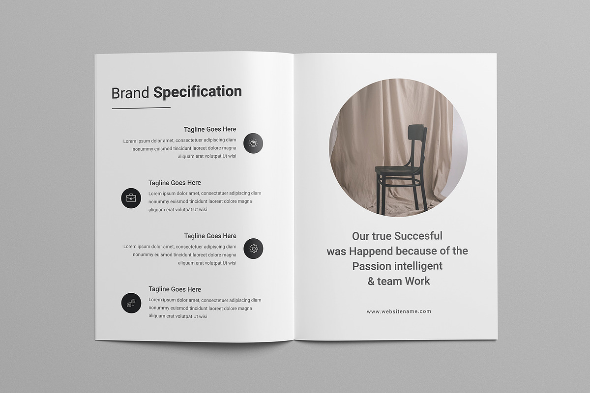 Minimalist Product Catalog, a Brochure Template by Pixelpick | Creative ...