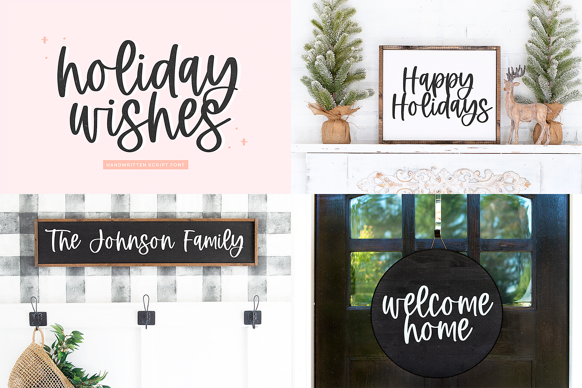 Christmas Font Bundle | 10 Fonts