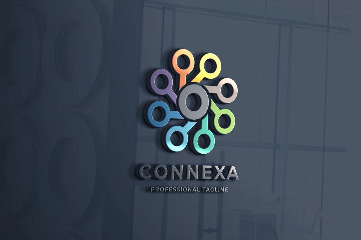 Connexa Logo, a Branding & Logo Template by Design_Planet | Creative Market