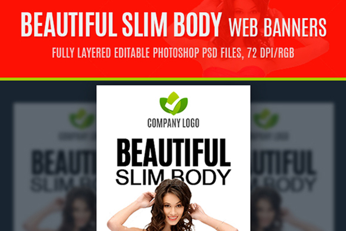 Beautiful Slim Body Web Banners, a Templates & Theme by EngoCreative ...