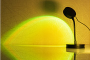 Sunset lamp with changing color, a Background Graphic by darksoul72