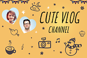 Youtube Vlog Channel Art, a Social Media Template by Jaisivakumar