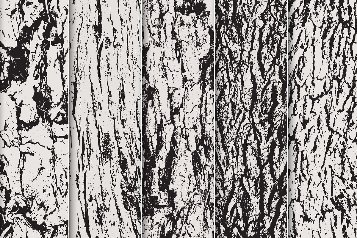 Bark & Wood Vector Textures, a Texture Graphic by Medialoot