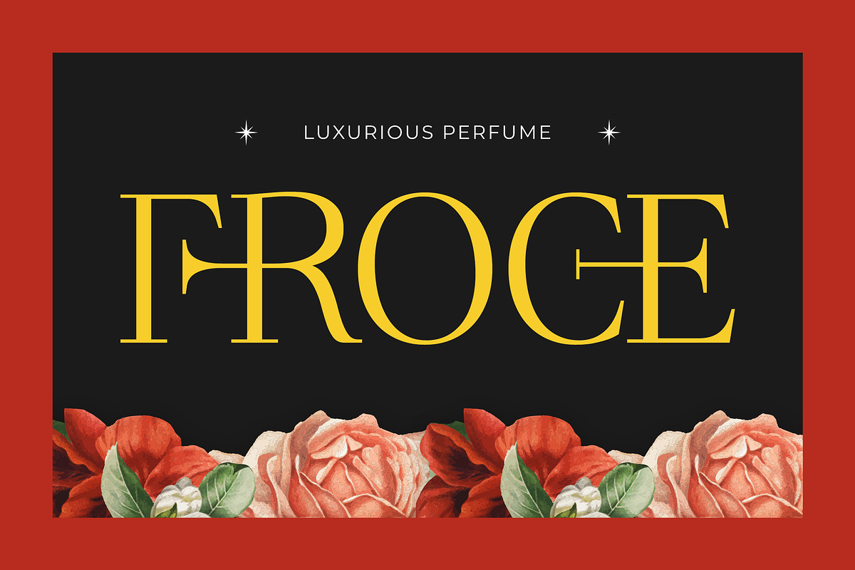 French Clover - Ligature Serif, a Serif Font by Typia Nesia