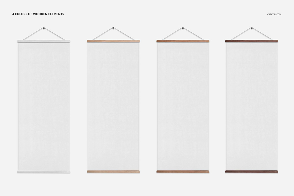 Door Banner Mockup Set, a Mockup by Creatsy