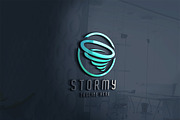 Stormy Logo, a Branding & Logo Template by Design_Planet