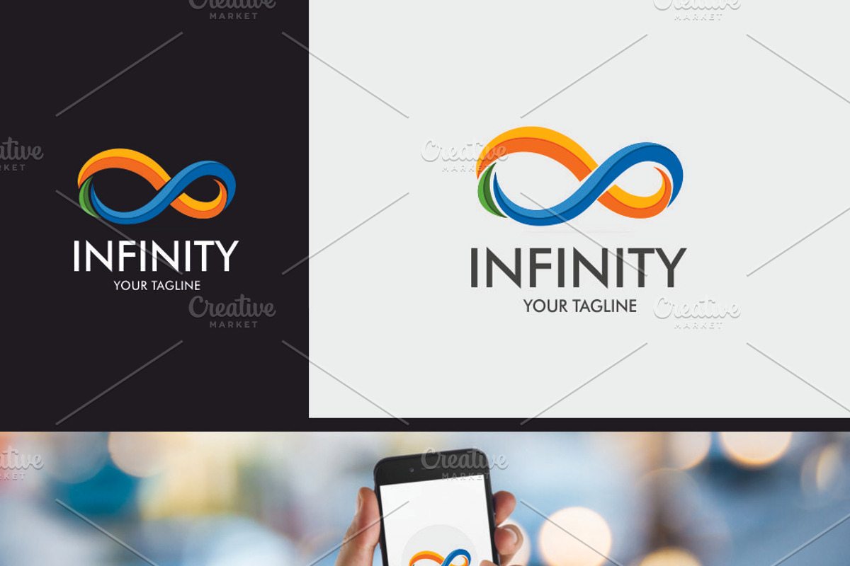 Infinity3 Logo, a Branding & Logo Template by gabicotza