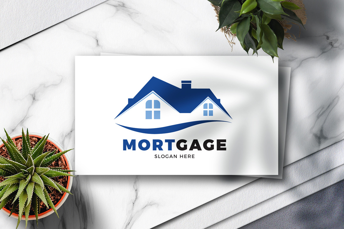 Mortgage Home Logo, a Branding & Logo Template by feydesign