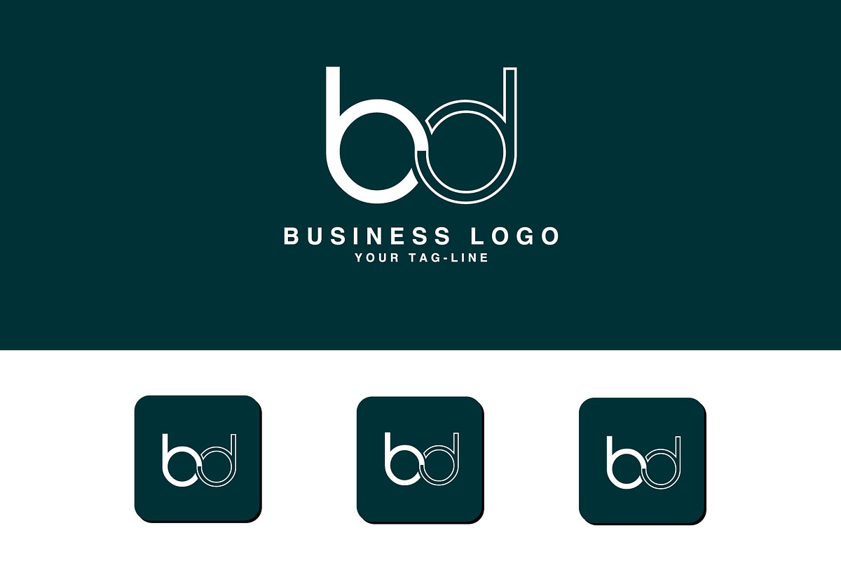 BD,DB, Abstract Logo Design, a Branding & Logo Template by art_creater