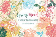 Spring Mood, a Pattern Graphic by BrandCarry