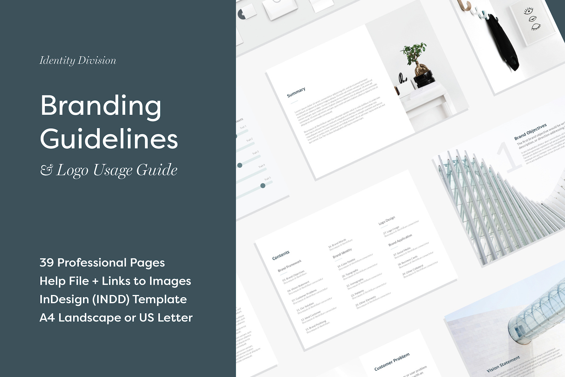 Brand Guidelines + Logo Guide, a Presentation Template by Identity ...