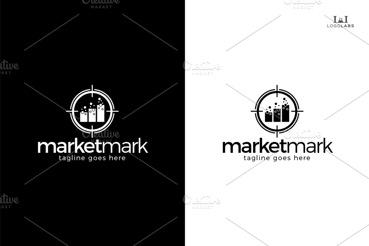 Market Mark Logo, a Branding & Logo Template by LogoLabs