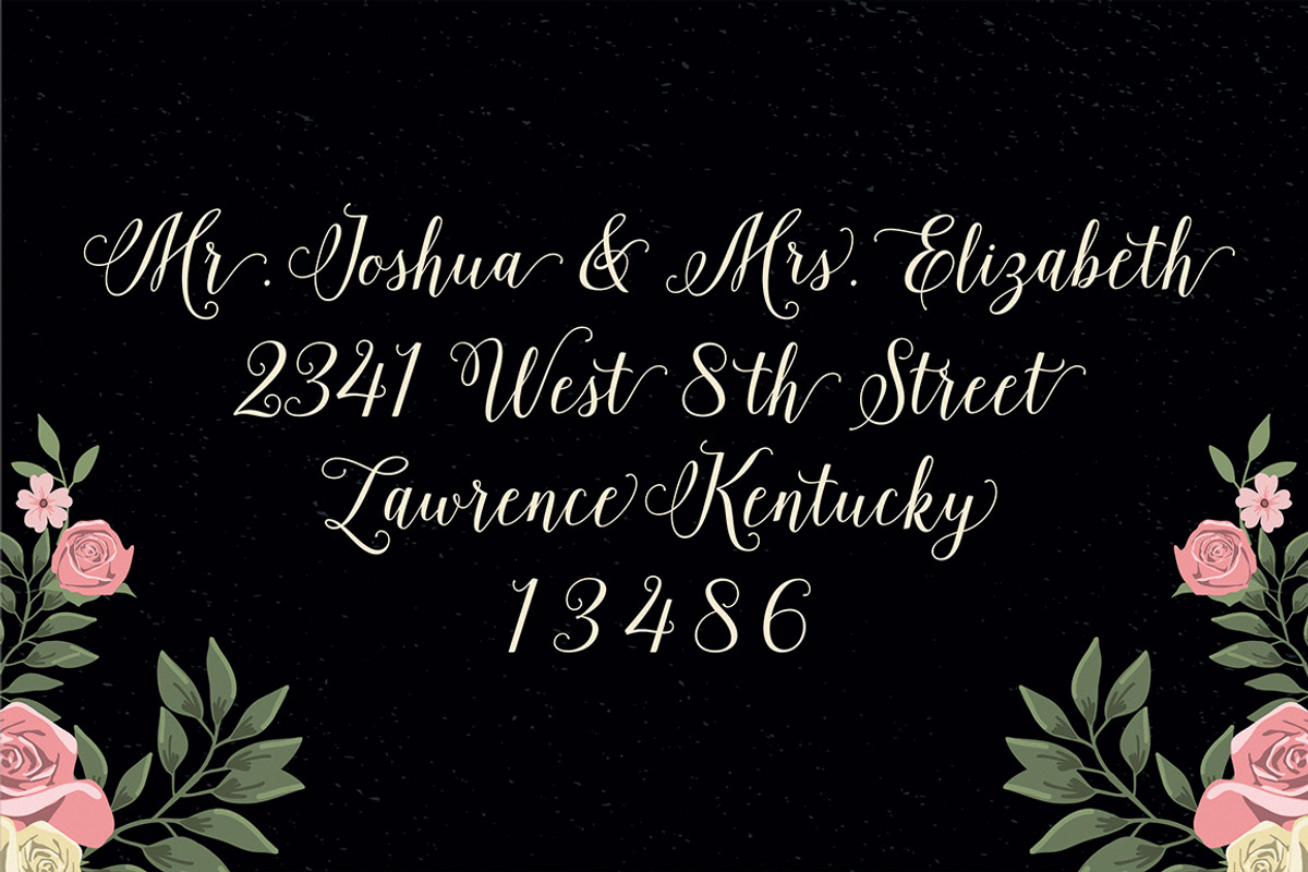 Isabella Script, a Script Font by Seniors