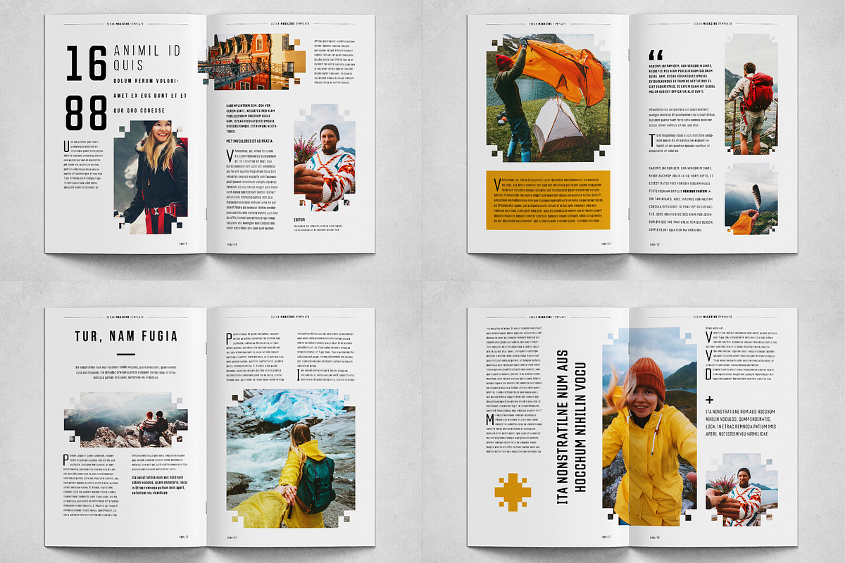 Creative Magazine Layout