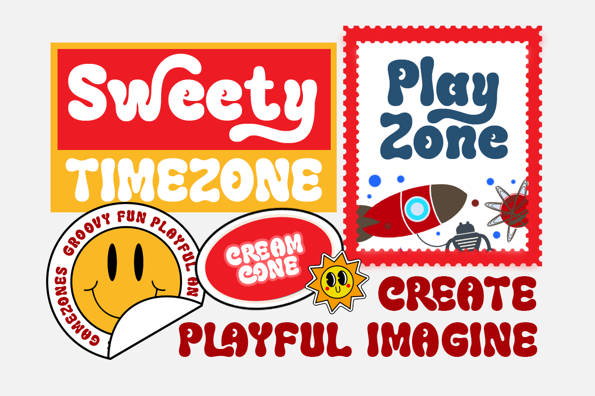 Tomacho - Groovy Bubble Font