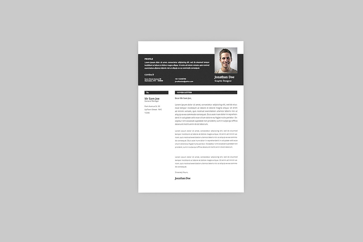 Shiny CV Resume Designer, a Resume Template by AQR Studio