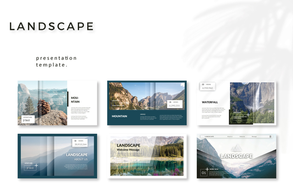 Landscape - Presentation Template, a Presentation Template by lectrathink
