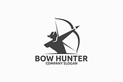Bow Hunter Logo, a Branding & Logo Template by Brandlogo