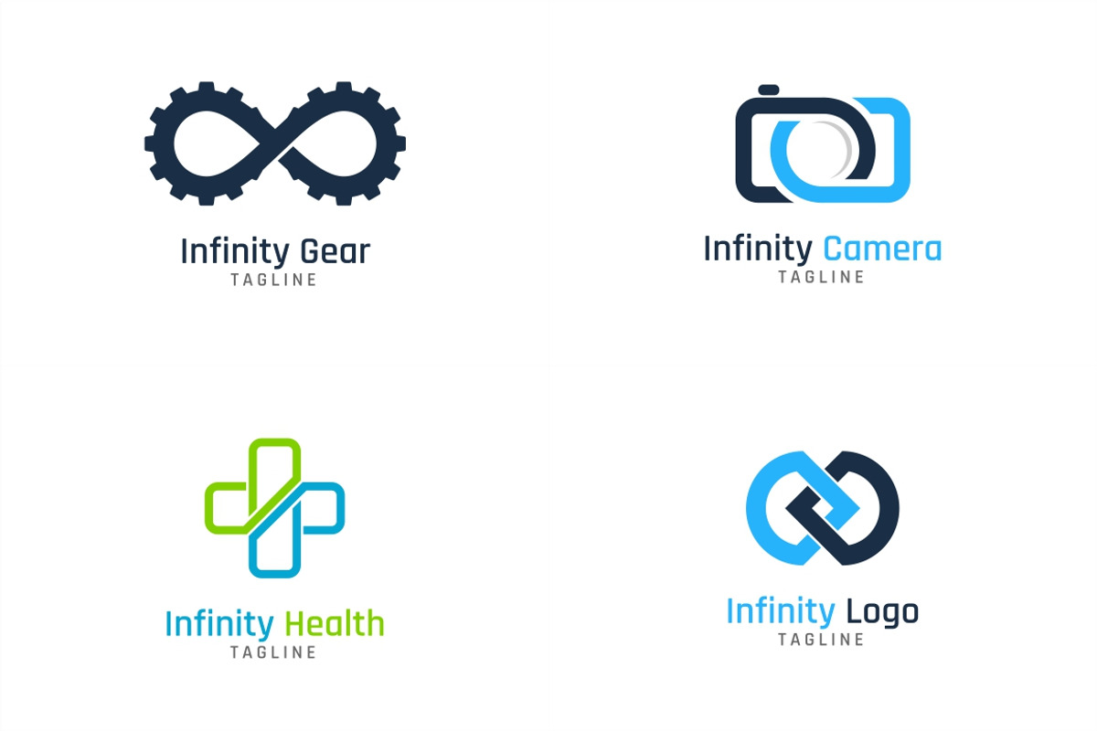 10 Infinity Logo Bundle #1, a Branding & Logo Template by PutraCetol Studio